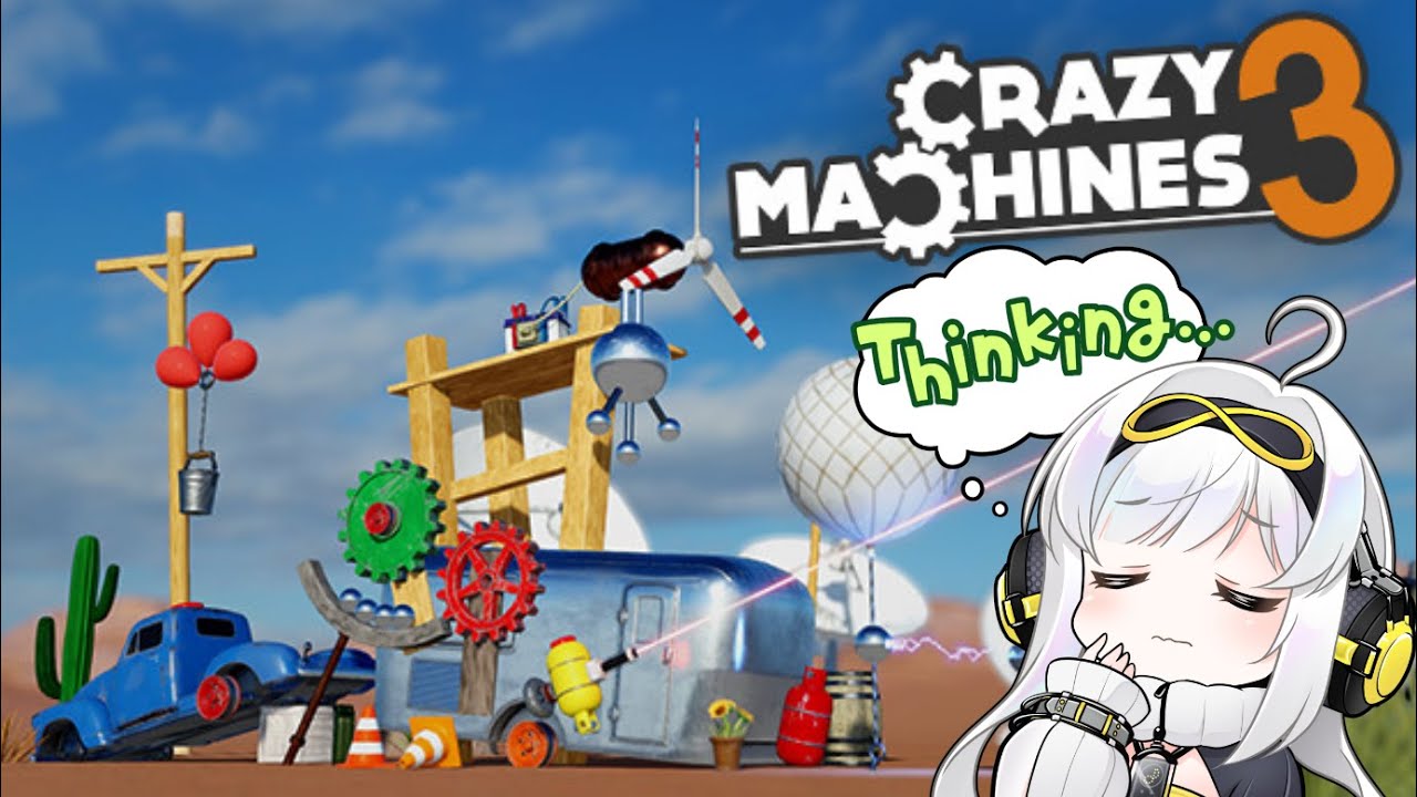 一緒に頭こねていこう！【Crazy Machines 3】 - YouTube