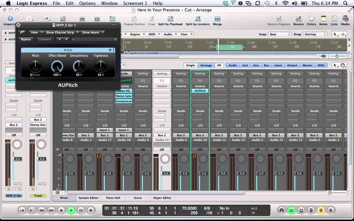 Changing the Key of Your Multitrack - YouTube