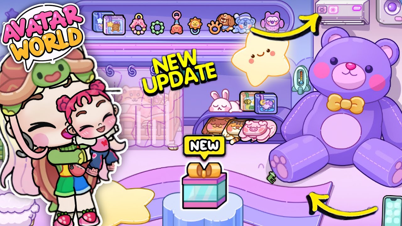 UNLOCKED NEW SECRETS IN NEW LOCATION | NEW UPDATE IN AVATAR WORLD - YouTube