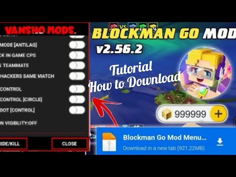 Blockman Go Mod Menu | Tutorial |How to Download | 1000% Working | With ...