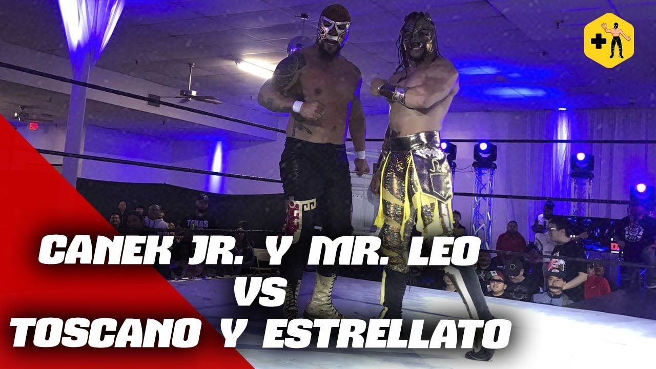 Canek Jr. y Mr. Leo vs Toscano y Estrellato | Keko Promotions | Lucha ...