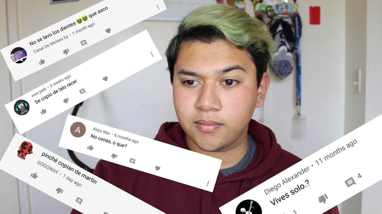 REACCIONANDO A LOS COMENTARIOS DE MI RUTINA DIARIA | ¿VIVO SOLO ...