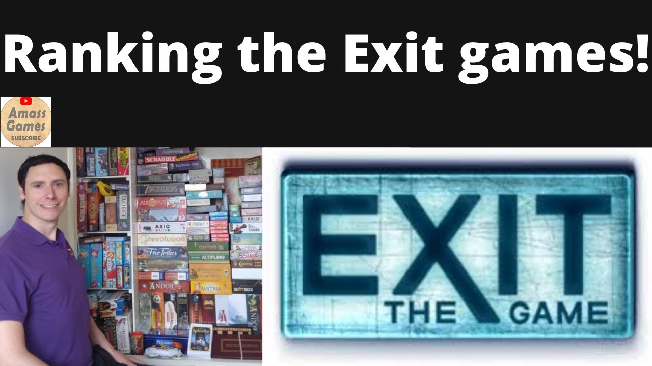 Ranking the Exit games! Board game escape room in a box, Inka & Marcus ...