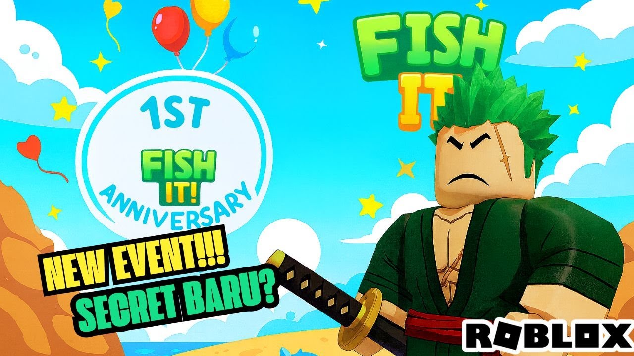 EVENT ULANG TAHUN FISH IT!! - Fish it Roblox #shorts #fishit #roblox ...