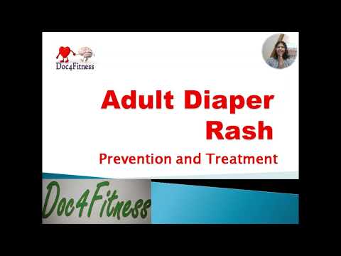 Diaper Rash in adults - YouTube