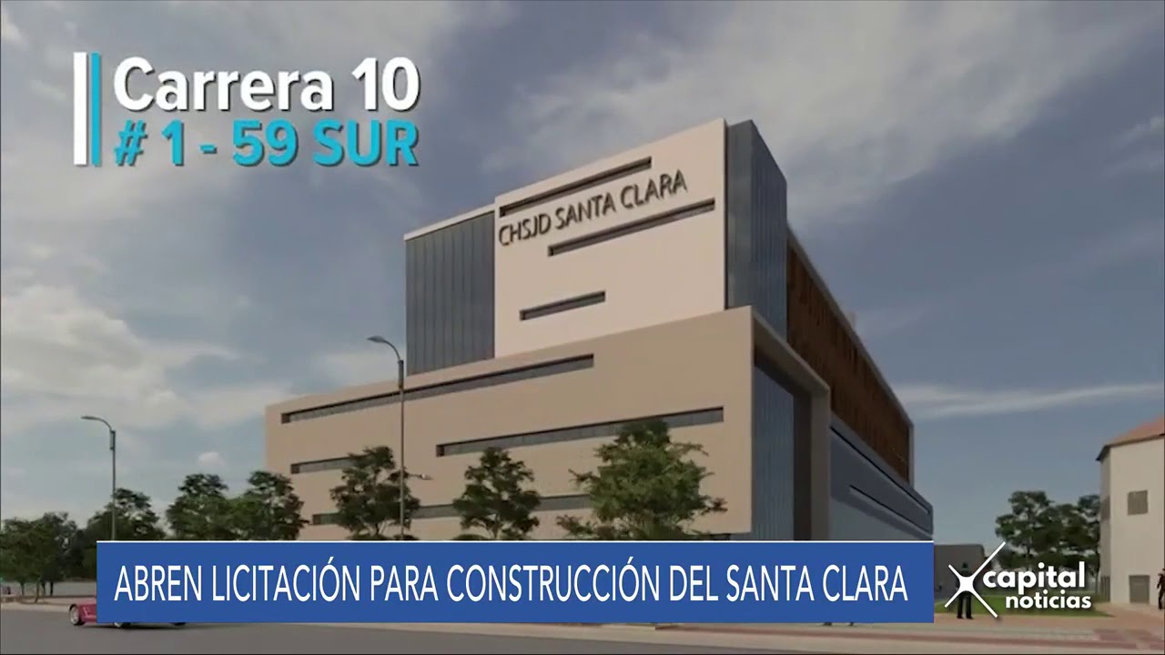 Abren licitación para construcción del nuevo hospital Santa Clara - YouTube