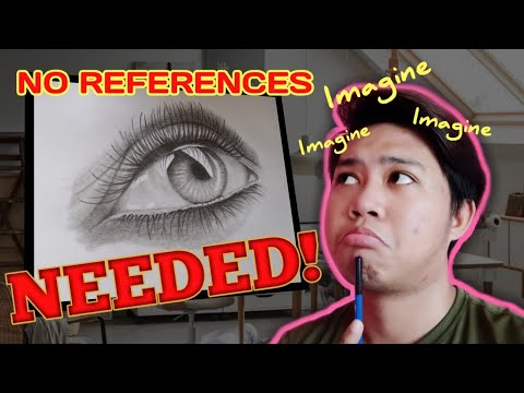 Realistic Eye Drawing (Without References) | Time lapse Video - YouTube