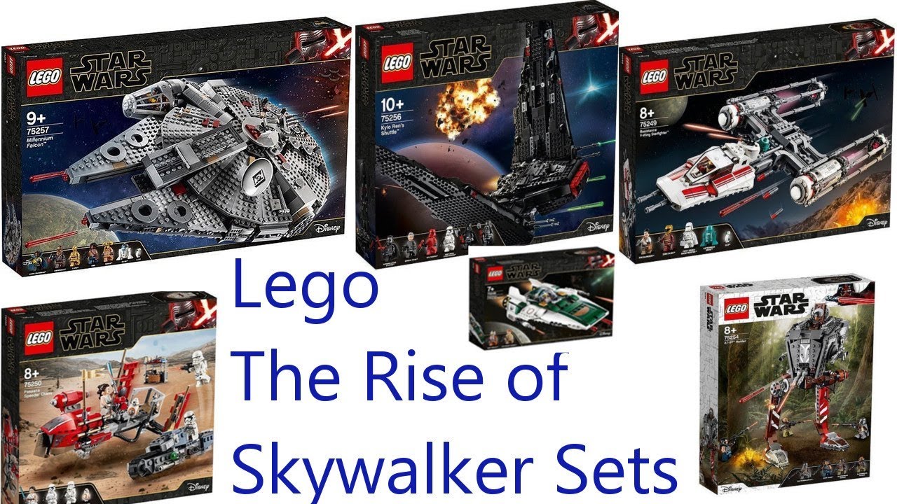 Lego The Rise of Skywalker Sets Revealed + Mandalorian set ...