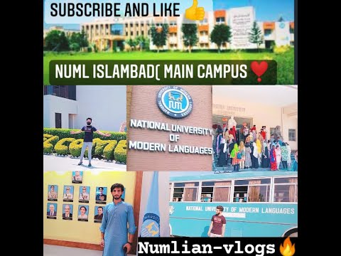Life at NumL university islamabad main campus - YouTube