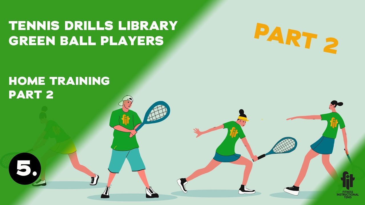 Green ball players drills and exercises: MIX OF HOME EXERCISE PART 2 ...