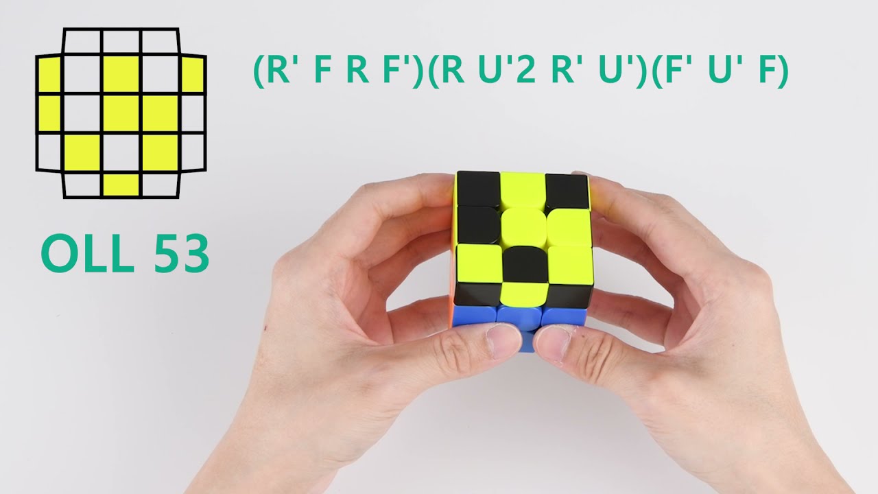 OLL Algorithms 53 - YouTube