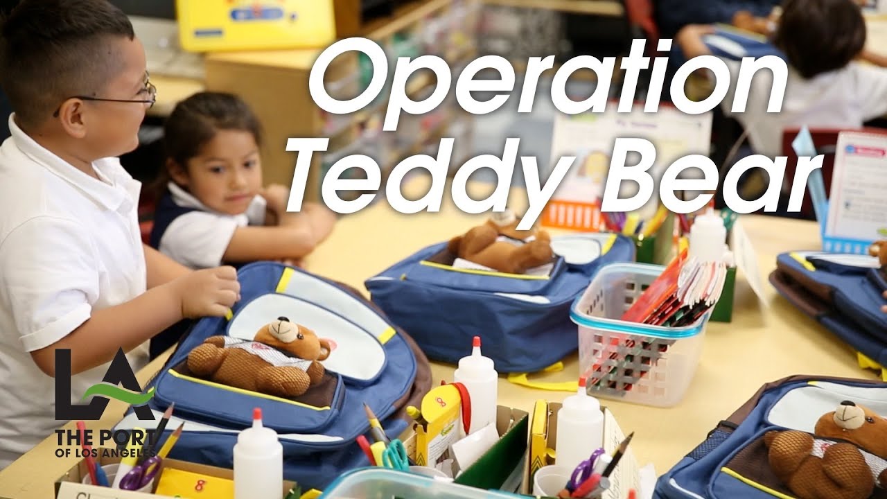 Port of Los Angeles: Operation Teddy Bear - YouTube