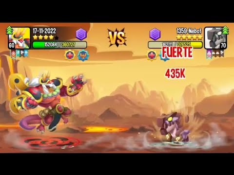 DRAGON CITY:Batallas en Arena Primarias #4 y le saco 435K de Vida a uno ...