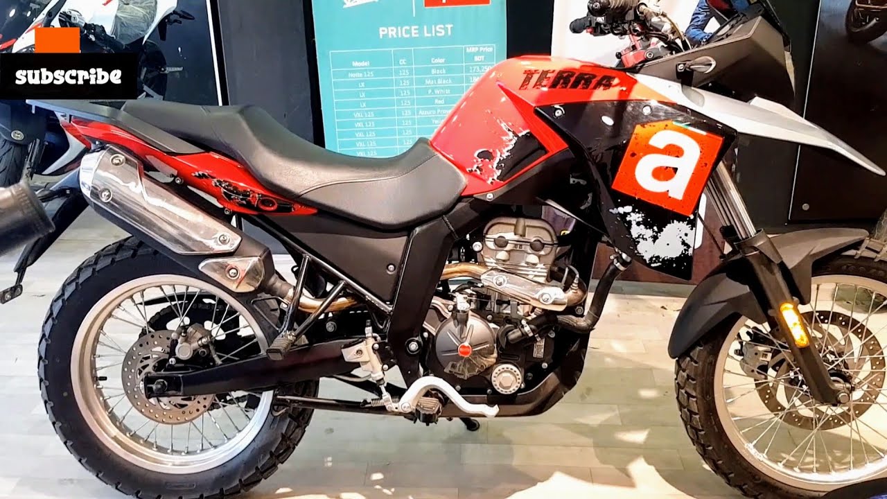 New Aprilia Terra 150 | Bangla Review | Price, Mileage, Top speed ...