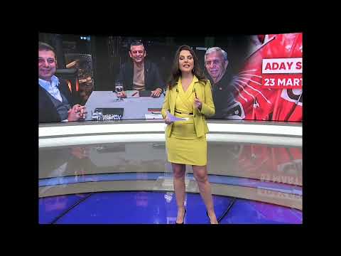 Güzel ve cesur spikerimiz Ece Üner KOLAJ