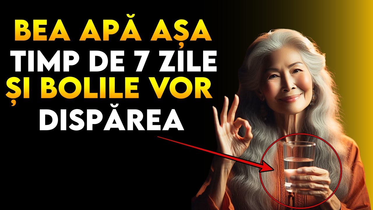 99% dintre oameni NU ȘTIU CUM SĂ BEA APĂ CORECT | Înțelepciunea Budistă ...