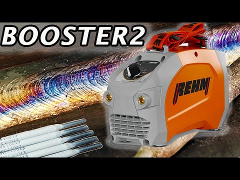 So klein kann ein gutes E-Schweißgerät sein! Rehm Booster 2 im Test