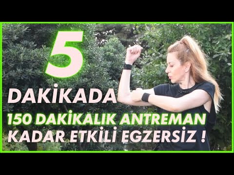 5 Dakikada 150 dakikalık antrenman kadar etkili egzersiz! İpek'in Günlük Rutinleri ! #egzersiz
