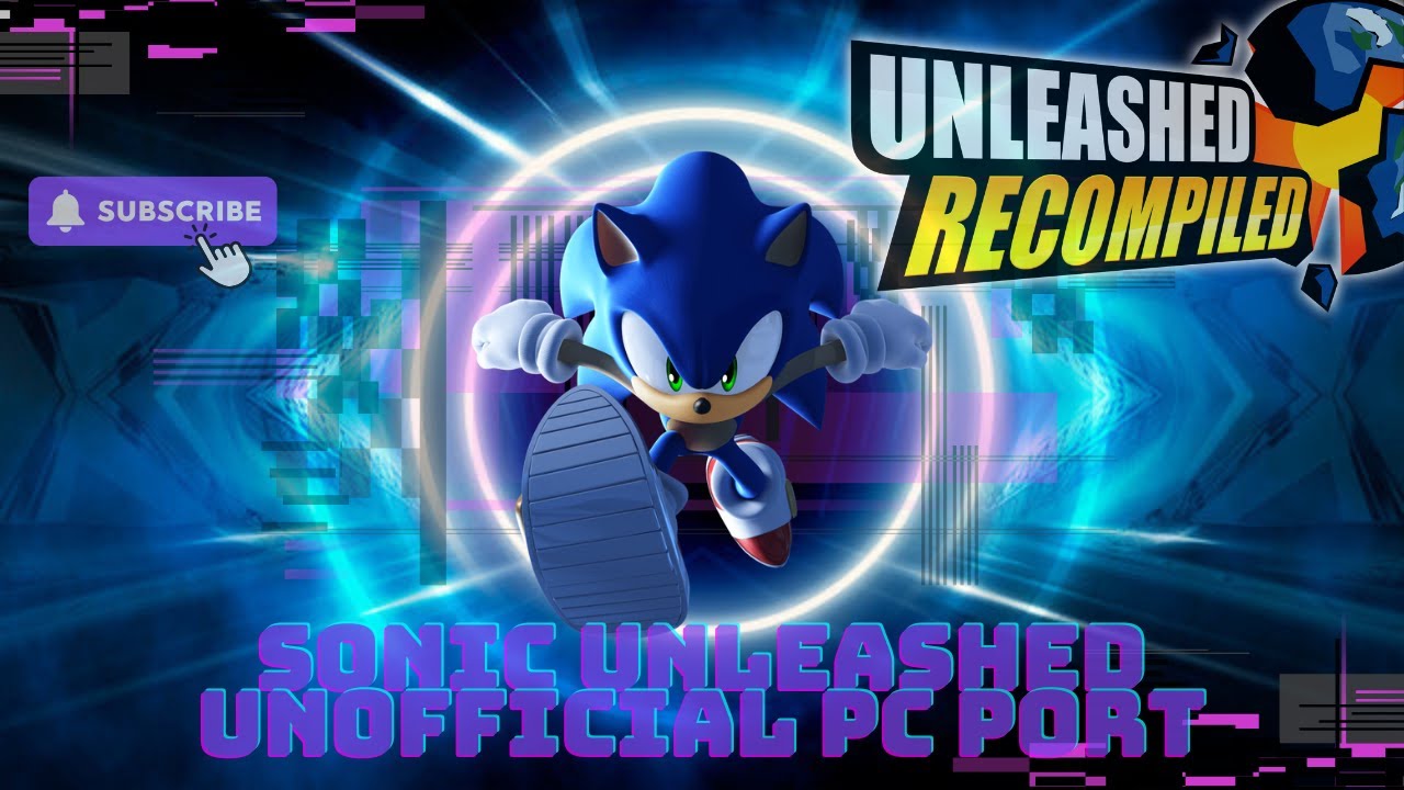 Sonic Fan Surprise Dropped Sonic Unleashed Recompiled PC Port First ...