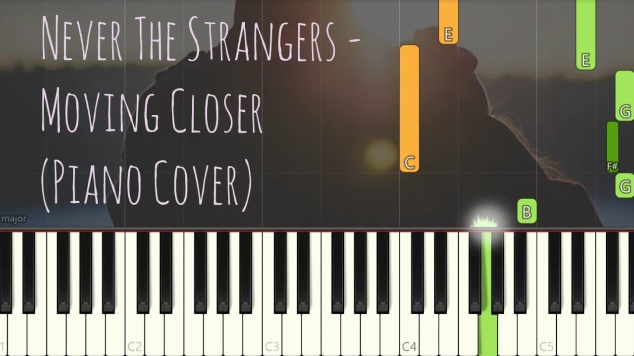 Never the Strangers - Moving Closer | Piano Pop Song Tutorial - YouTube