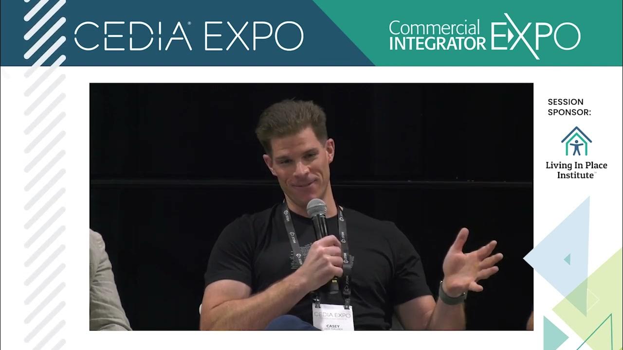 CEDIA Expo 2023 | Smart Stage | Smart Technology Products To Help People Live In Place - YouTube