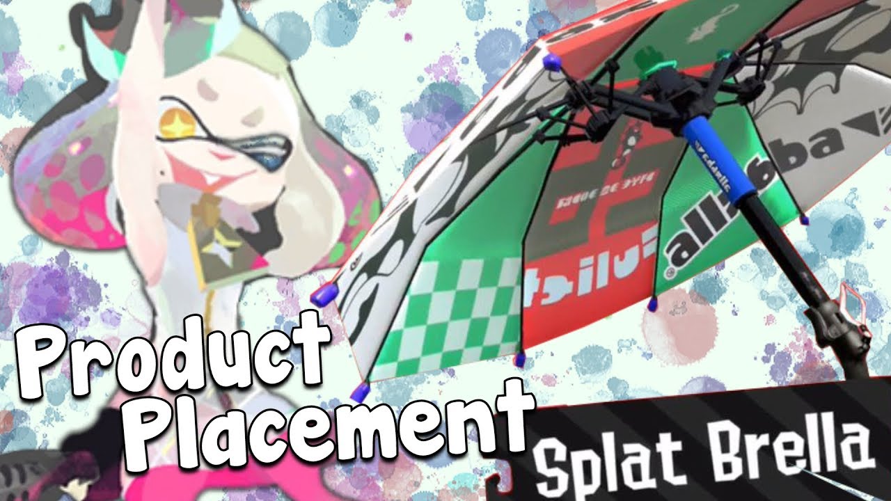 Splat Brella - Splatoon 2 Product Placement - YouTube