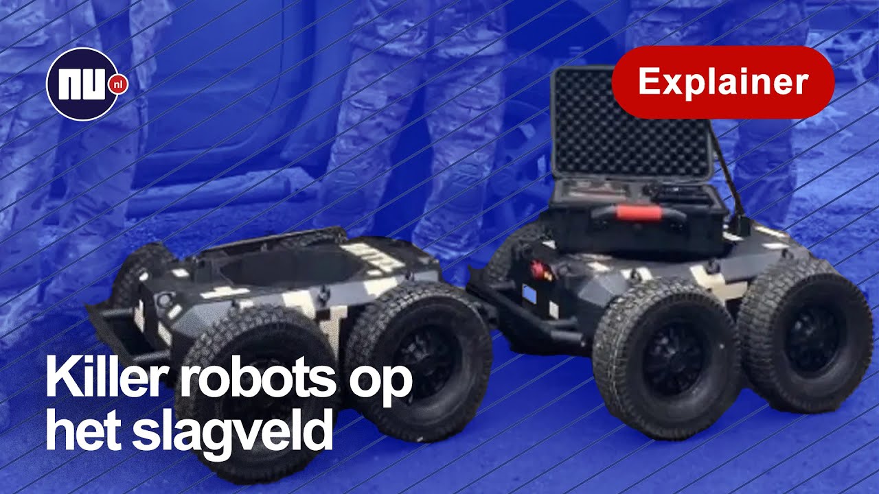 Hoe Oekraïne met robots de oorlog probeert te winnen | NU.nl | Explainer - YouTube