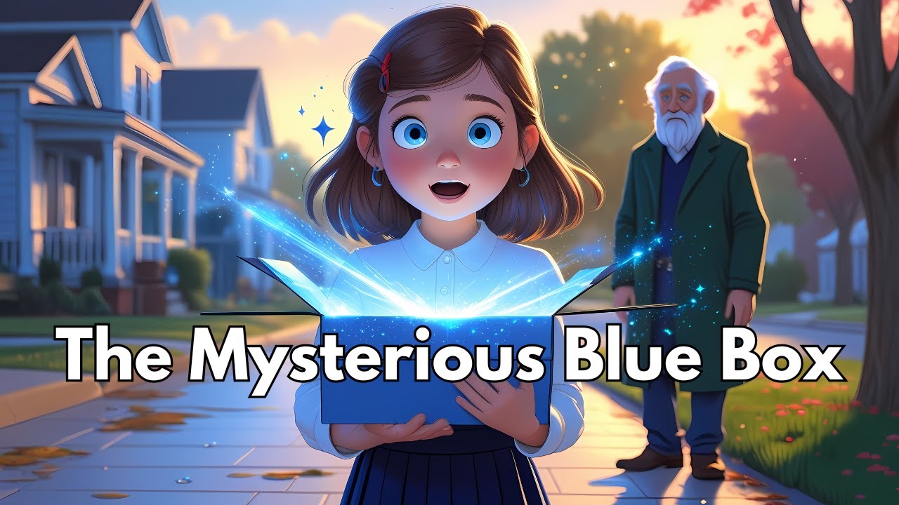 The Mysterious Blue Box | Improve Your English | English Story Level 1 ...