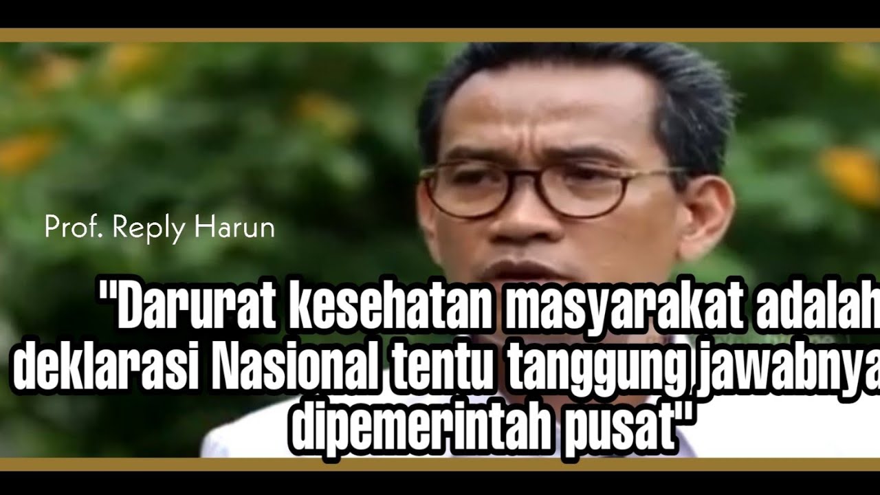 Apakah yg harus dilakukan oleh Pemerintah?|prof Refly Harun menjawab ...