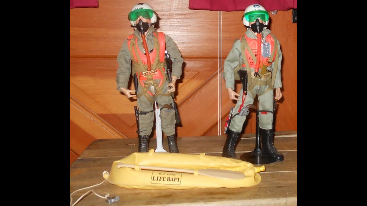 [REVIEW] G.I. Joe 1964 Action Pilot Scramble Pilot w/ G.I. Joe Raft Set ...