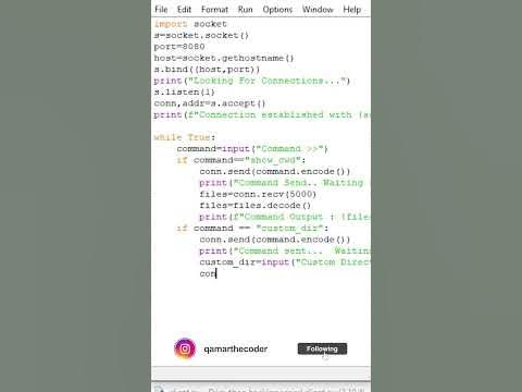Making a BACKDOOR in Python Part 3 - YouTube