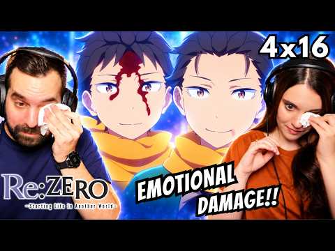 NATSUKI SUBARU Is BACK & We Are A Wreck 😭 | Re:ZERO Season 4 Episode 16 REACTION