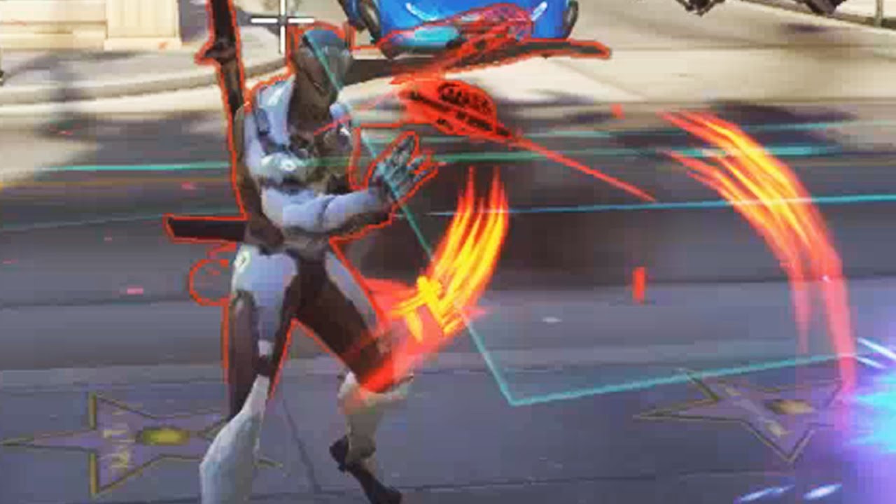 Genji Deflect Showdown - Overwatch Bronze Moments #17 - YouTube