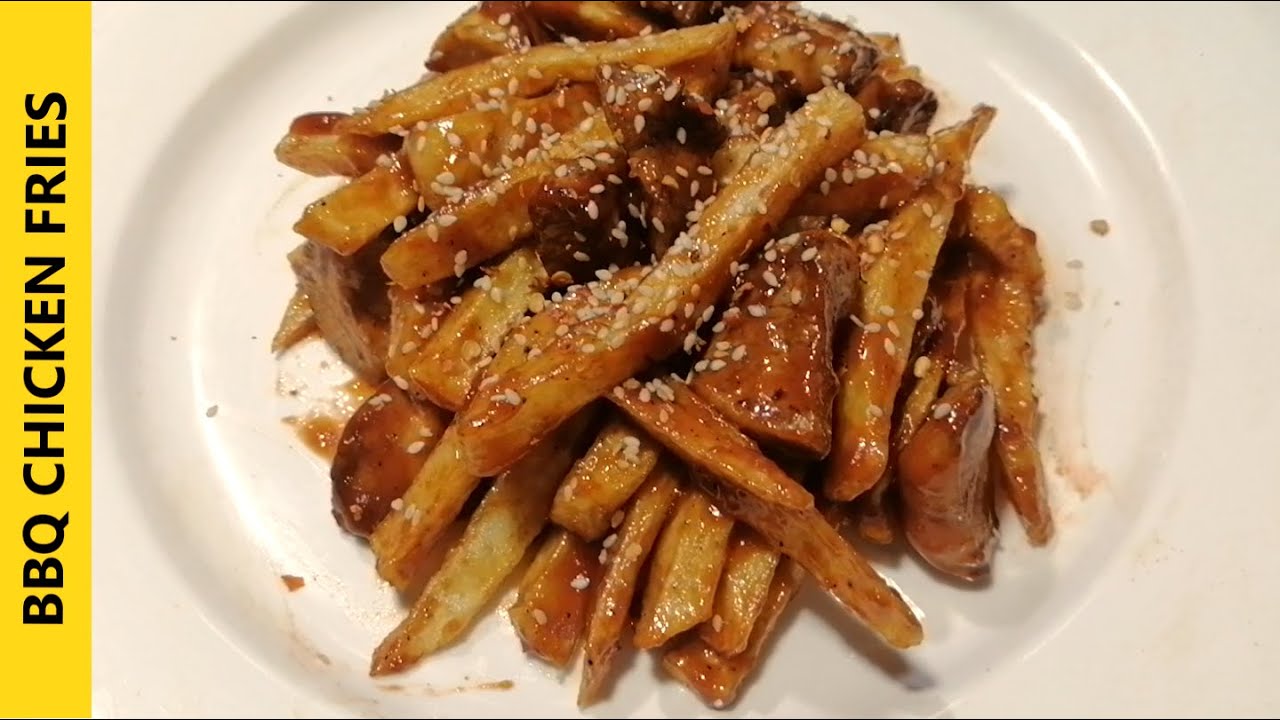 BBQ Fries | How to cook BBQ Chicken Fries | B.B.Q French Fries | Loaded ...