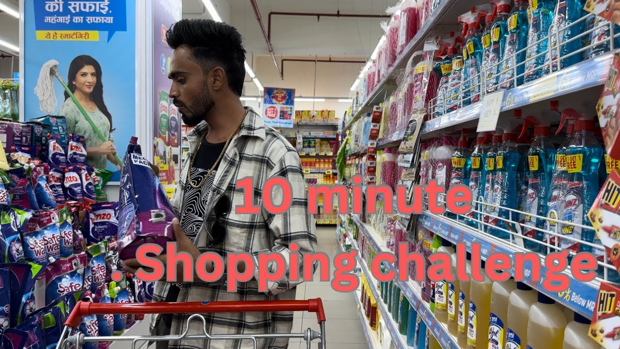 10 minutes shopping challenge ||bibh vlogs - YouTube