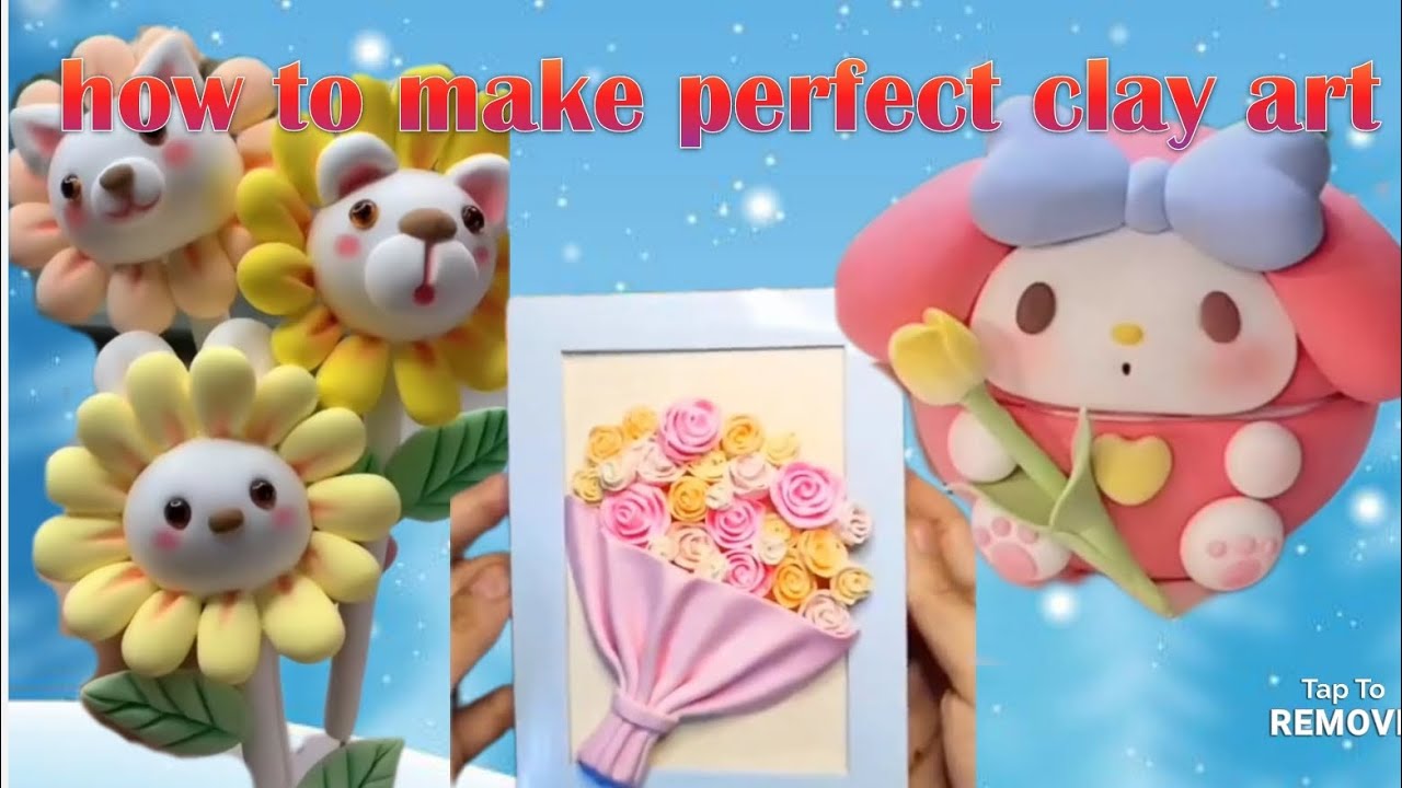PERFECT CLAY ART, FONDANT CARTOON - YouTube