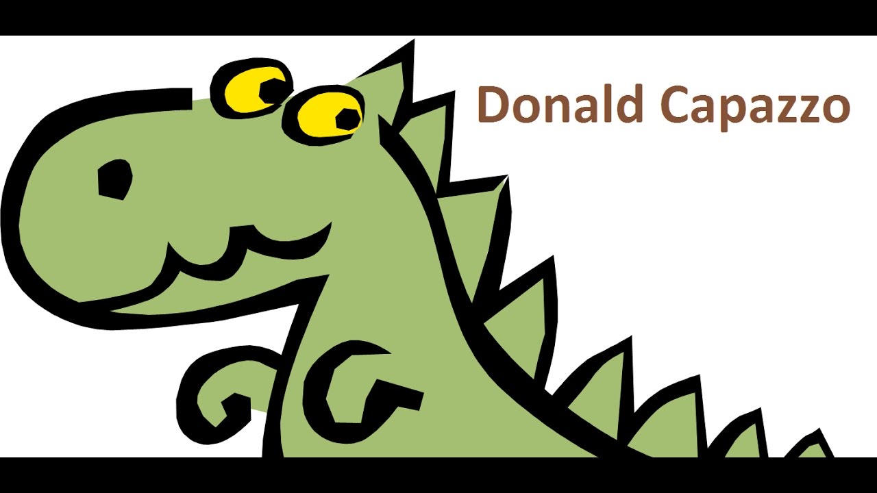 Donald the dinosaur - YouTube