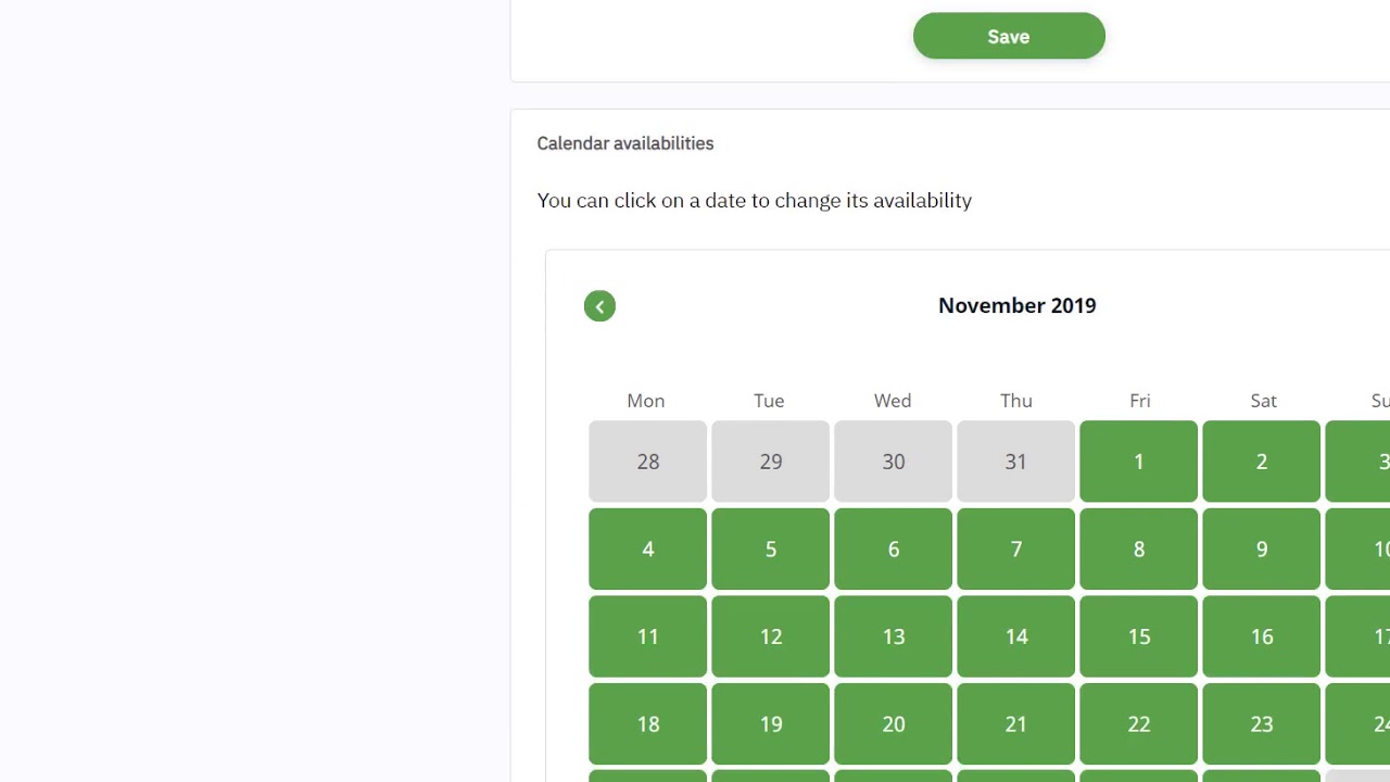 Supplier - Using the Calendar - YouTube