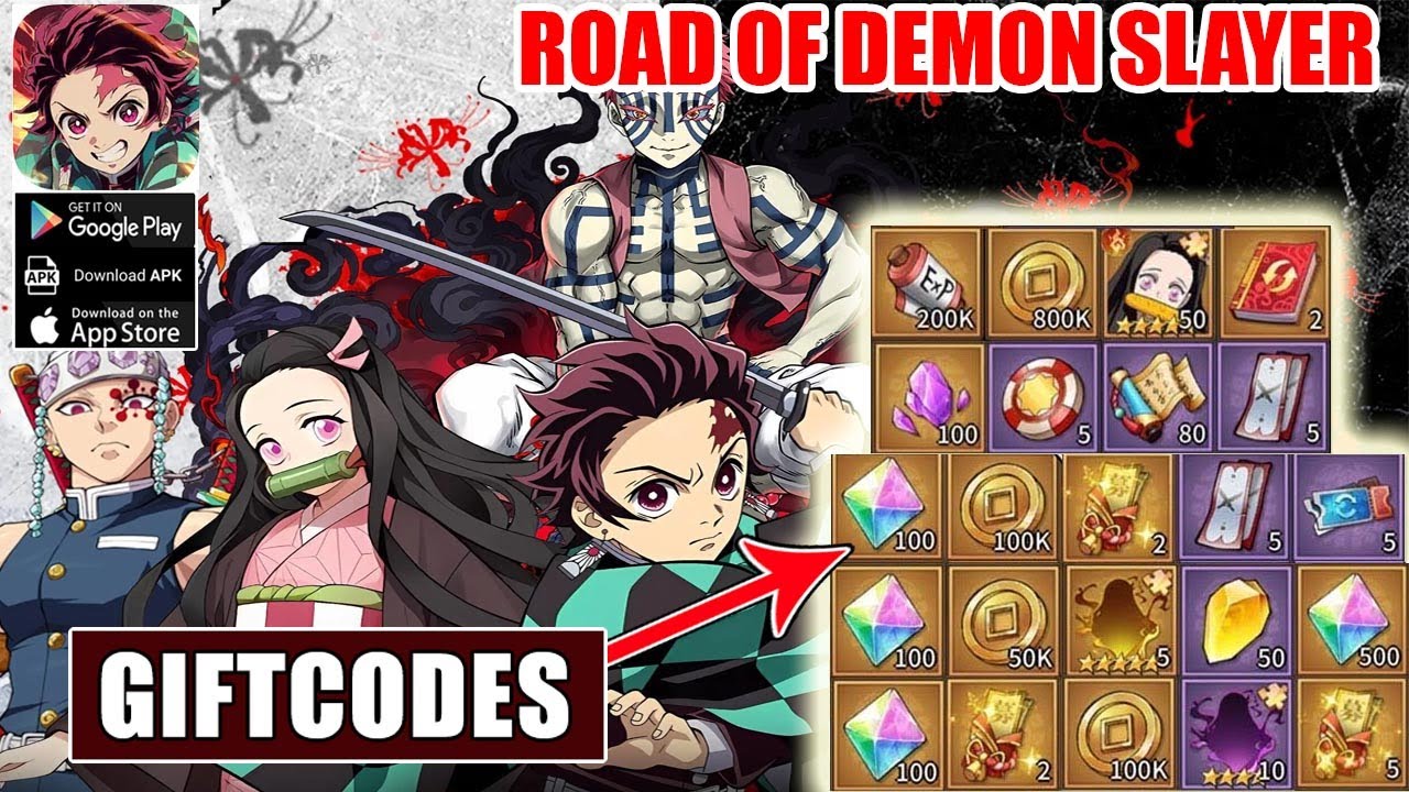Road Of Demon Slayer & All 4 Giftcodes | 4 Codes Road Of Demon Slayer ...