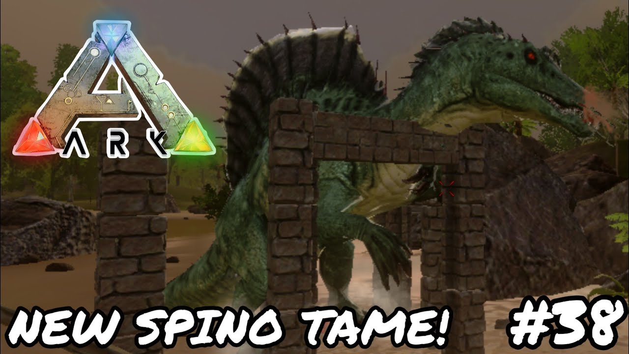 New Spinosaur Tame! ARK: Survival Evolved ep38 HD - YouTube