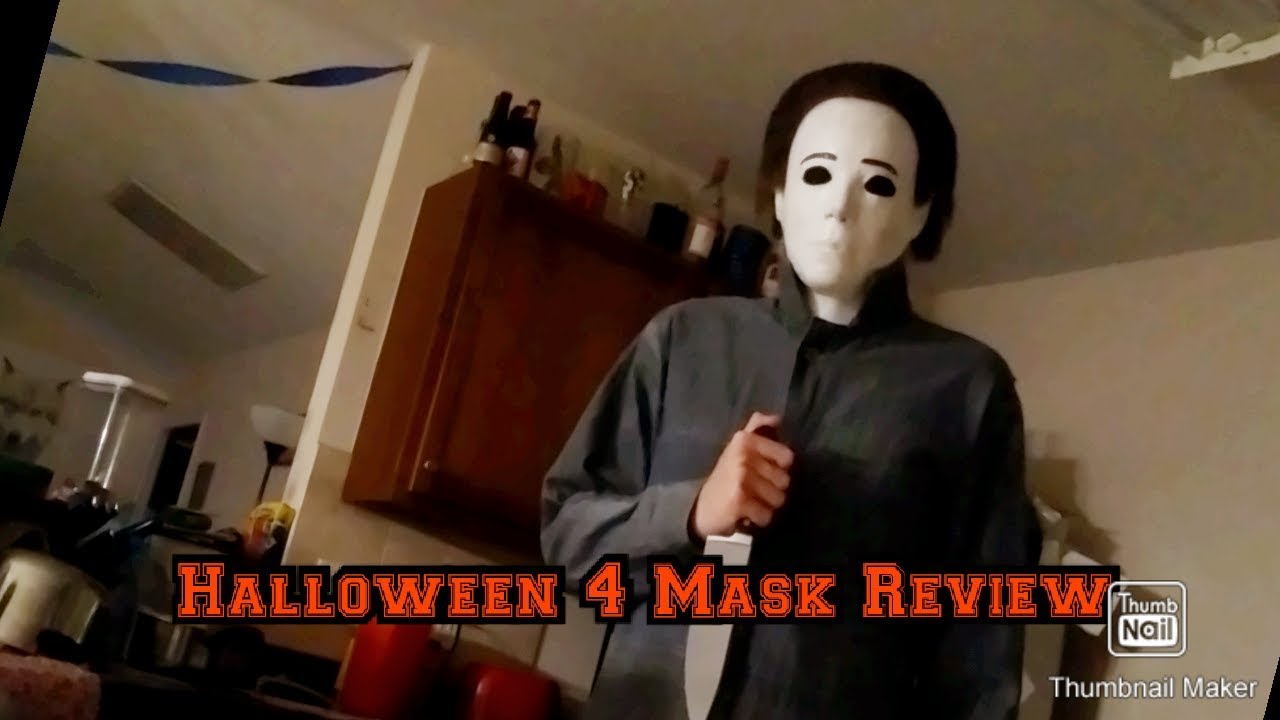 Trick Or Treat Studios Halloween 4 Mask Review - YouTube