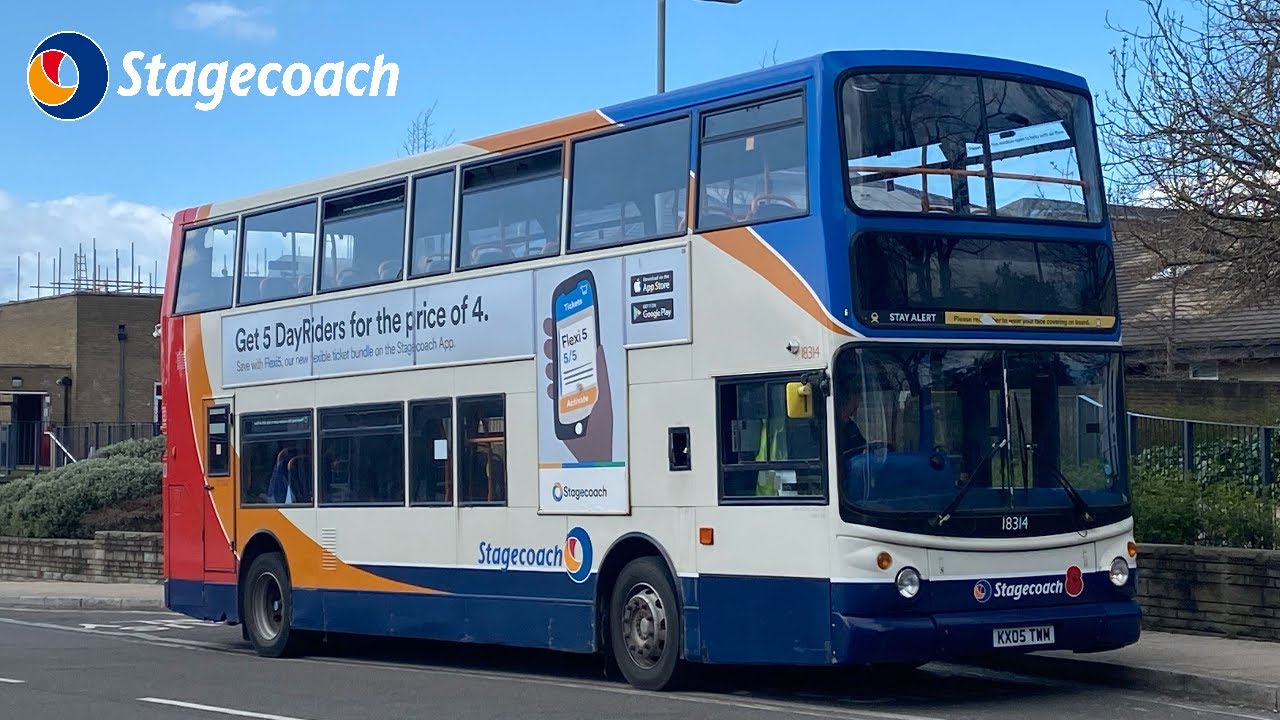 Journey On Route 10 | Stagecoach West 18314 - KX05TWM - Dennis Trident ...