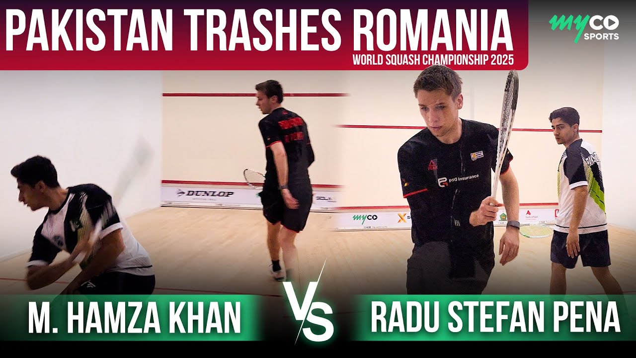 Pakistani Squash Star Hamza Khan Shines at Under 23 World Squash ...
