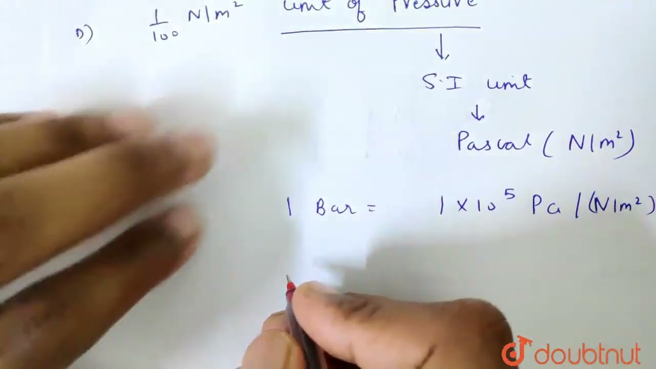1 Millibar Is Equal To CLASS 8 PRESSURE PHYSICS Doubtnut YouTube 1 Millibar Is Equal To CLASS 8 PRESSURE PHYSICS Doubtnut YouTube