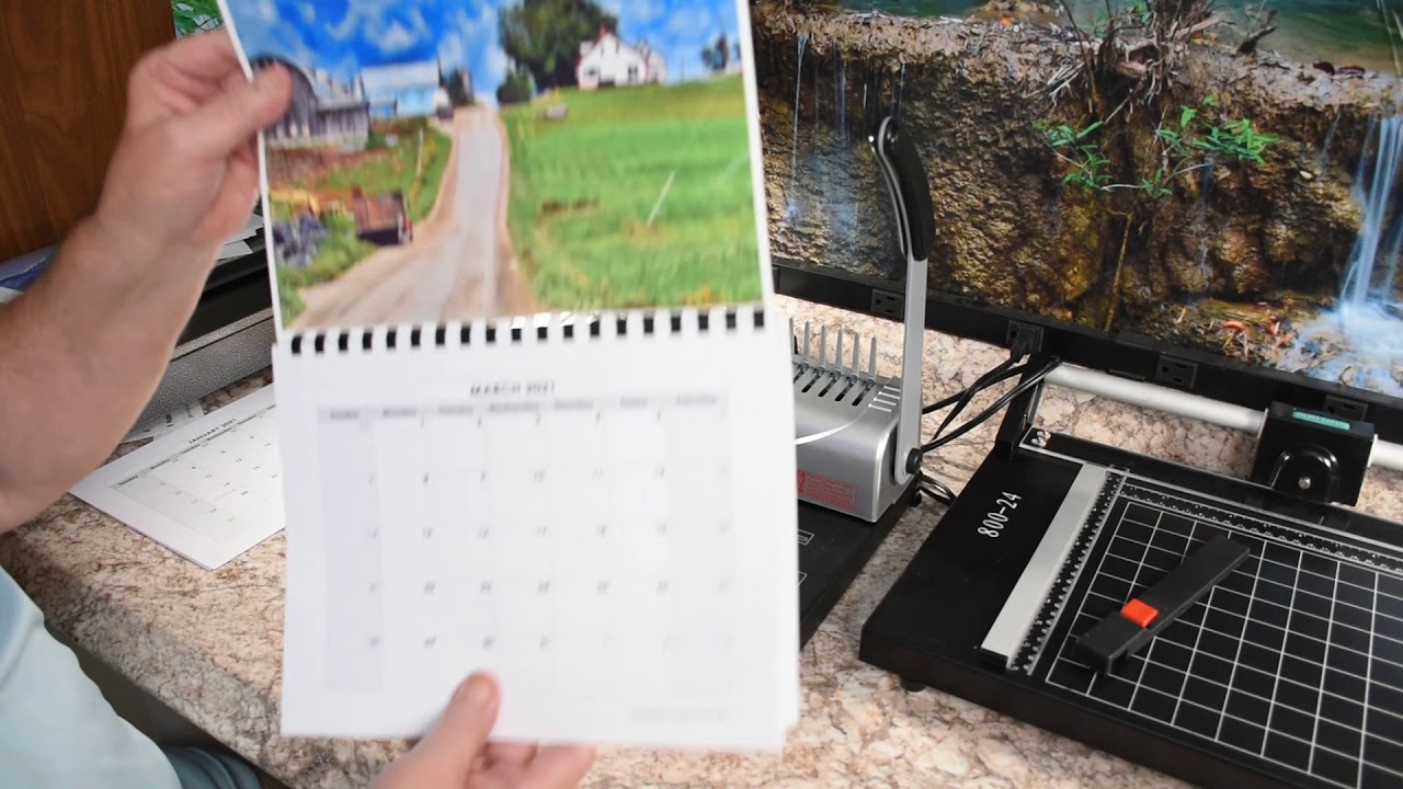 How I Make Calendars at Home - YouTube