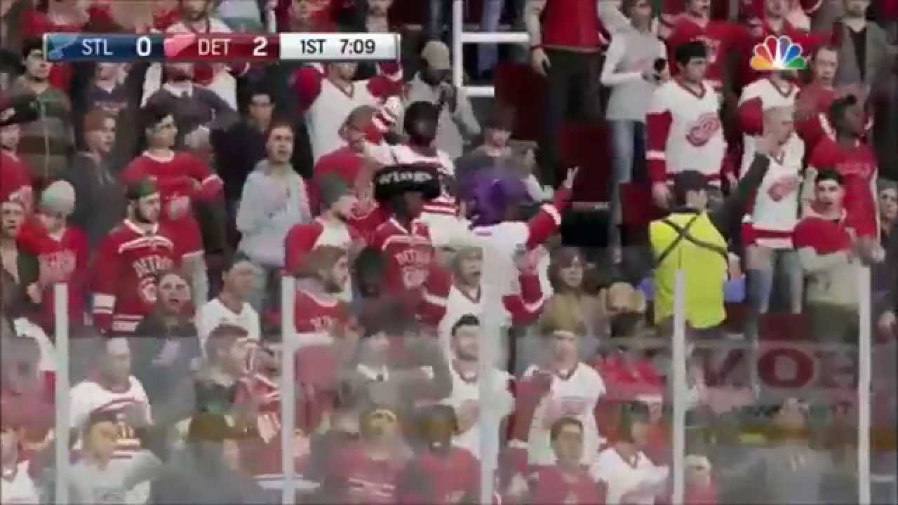 NHL 16 - Detroit Red Wings Intro + Goal Horn (HD) - YouTube
