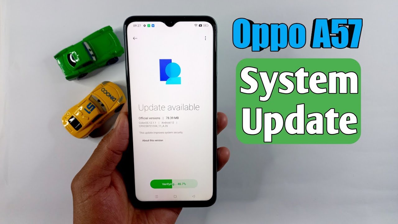 Oppo A57 System Update | New Version Official Update - YouTube
