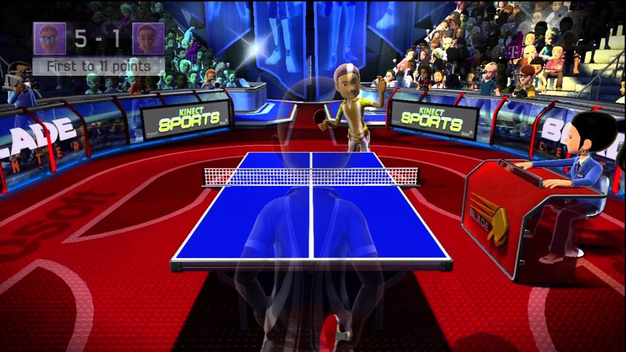 Kinect Sports Epic Table Tennis Win - YouTube