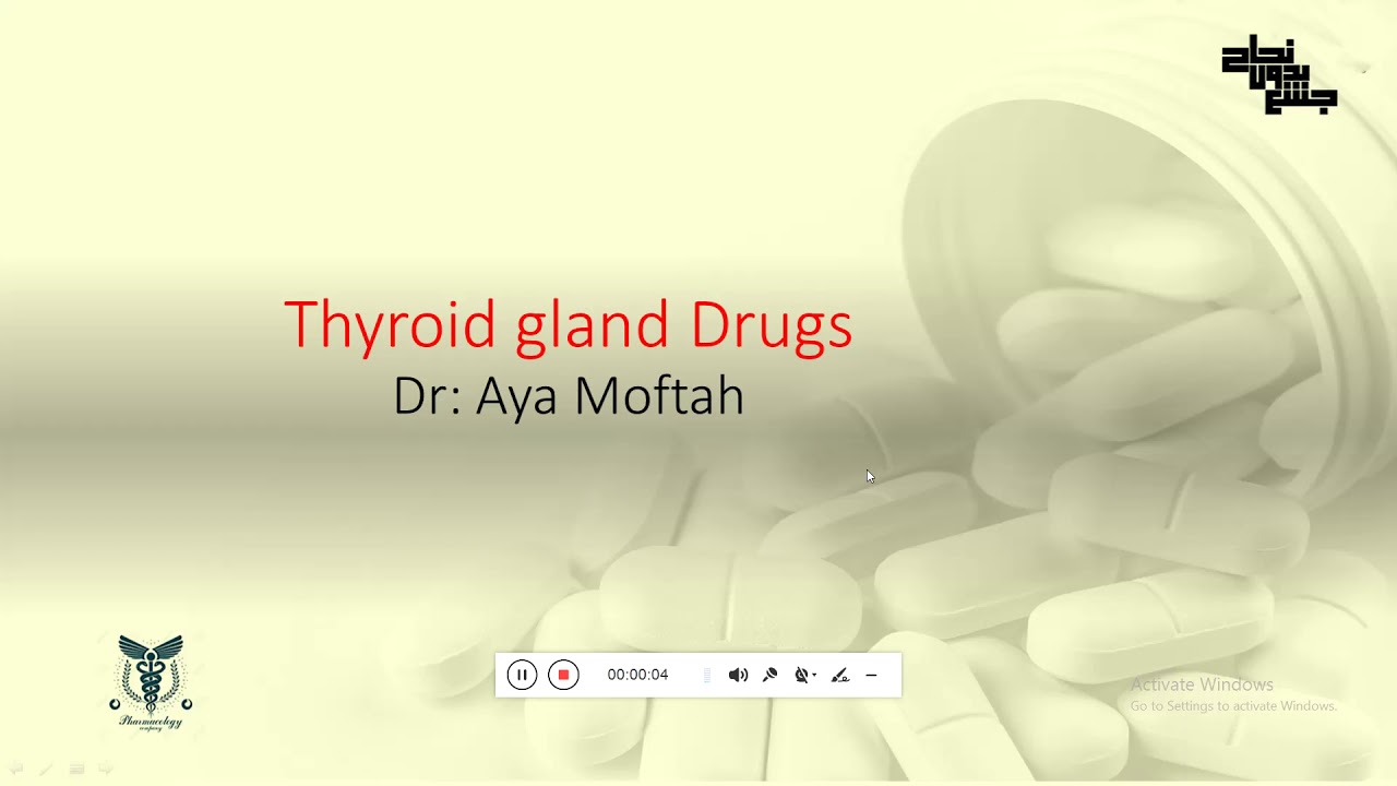 Pharma (Thyroid gland drugs) - YouTube