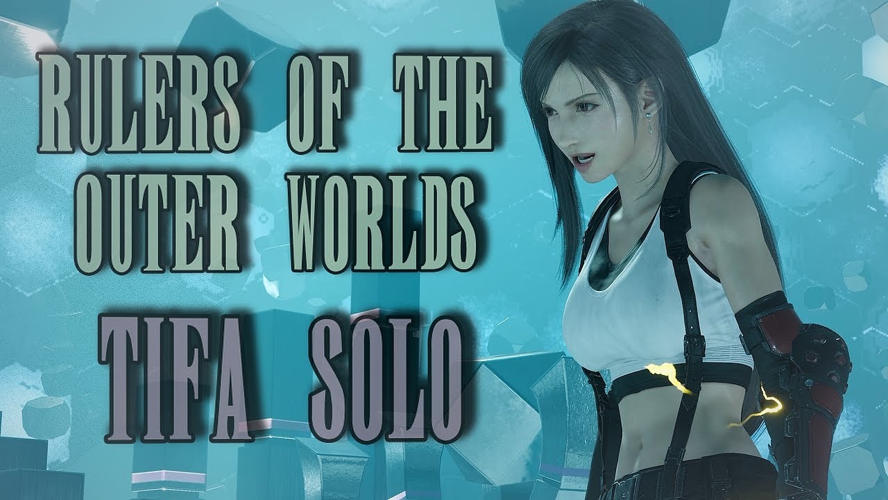 FINAL FANTASY 7 REBIRTH Rulers of the Outer Worlds Tifa Solo - YouTube